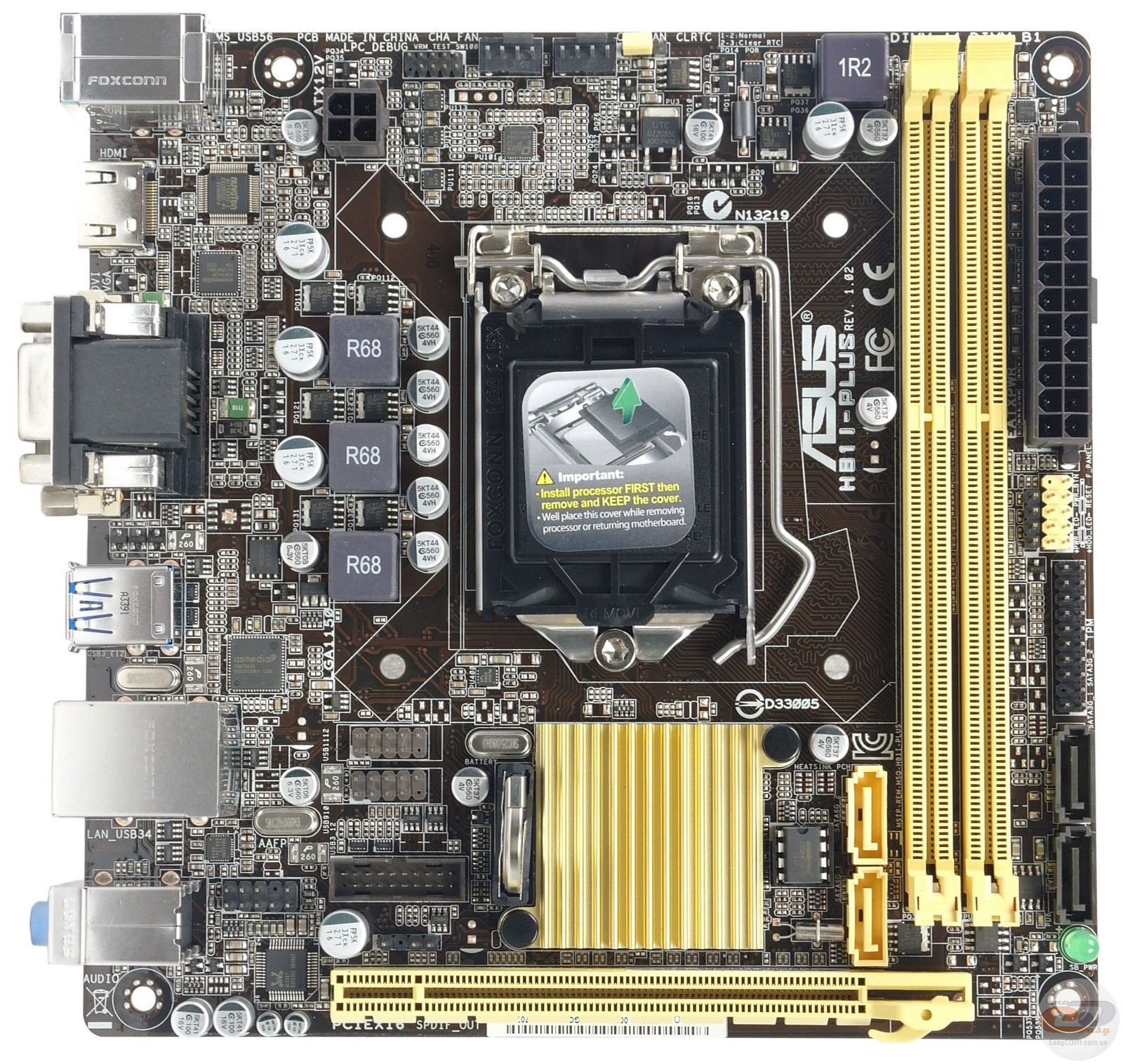 Обзор и тестирование материнской платы ASUS H81I-PLUS, Страница 1 ...