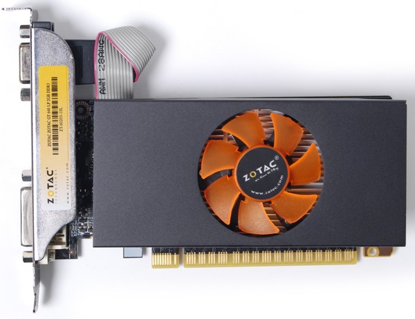 Низкопрофильная видеокарта ZOTAC GeForce GT 640 LP с активной системой ...