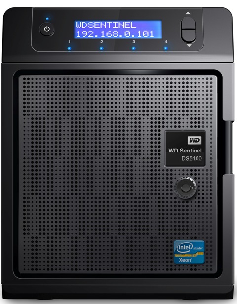 WD Sentinel DS5100 и DS6100 - ультракомпактные сервера приложений с ...